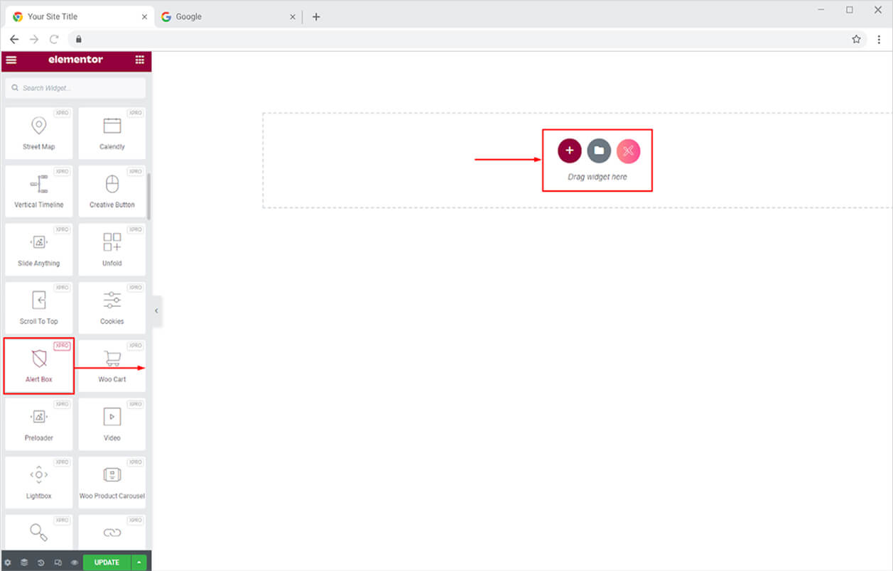 How to Create Alert Box in Elementor? - Xpro Addons