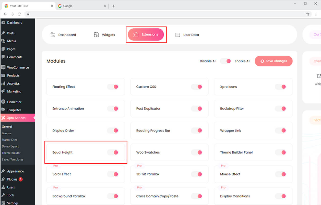 How to Make Column Equal Height in Elementor for Free - Xpro