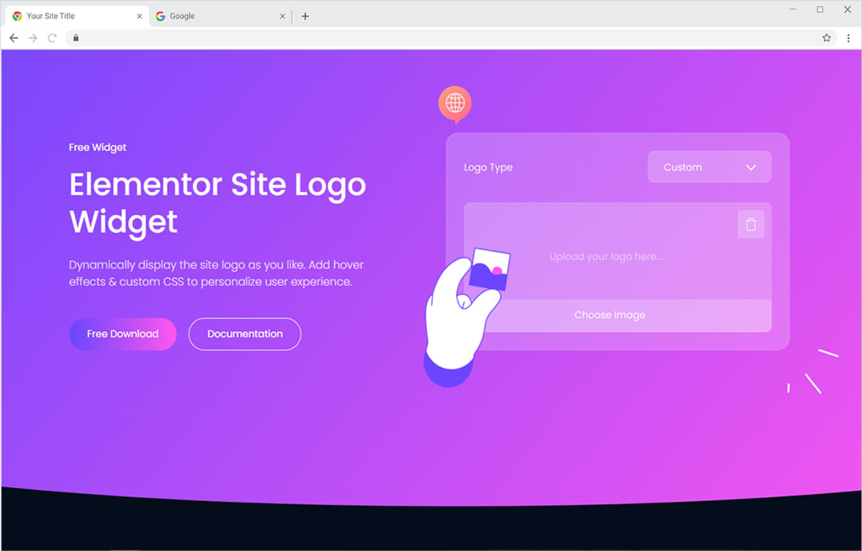 Site Logo widget for Elementor - Xpro Addons