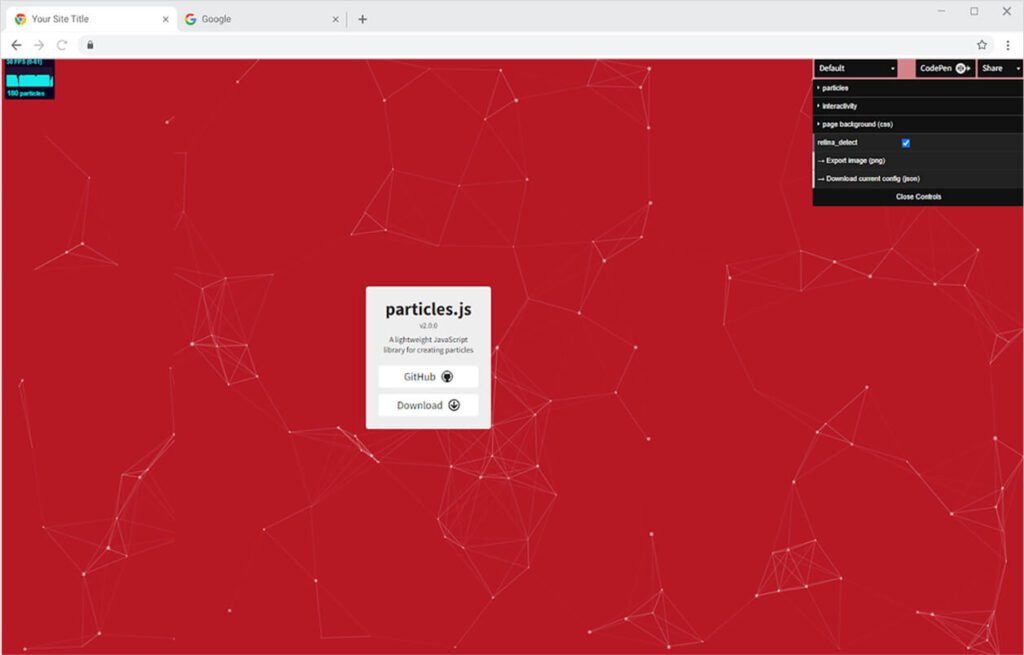 Elementor Background Particles - Xpro Addons